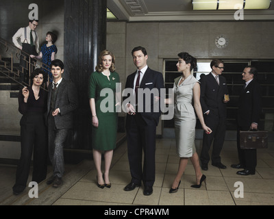 THE HOUR, l-r: Dominic West, Oona Chaplin, (Season 1, Episode 2, aired ...