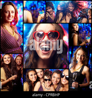 African girls dancing in nightclub In Bamako, Mali ,West Africa Stock ...