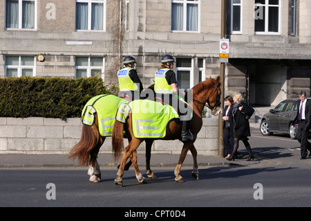 Police Scotland mounted officers on patrol during the 2014 Edinburgh ...