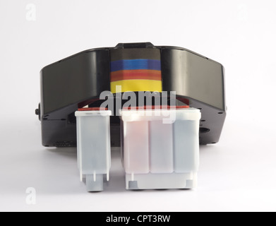 Ink ribbon from dot matrix printers and ink cartridges from ink jet ...