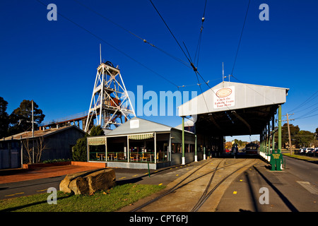 Bendigo Australia / An old gold mining poppet head in Bendigo Victoria ...