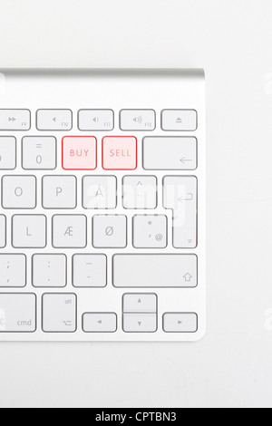 Computer Keyboard with Auction Key Stock Photo - Alamy