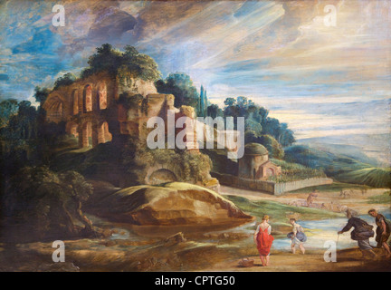 Paris, Musee du Louvre, Rubens Room Stock Photo - Alamy