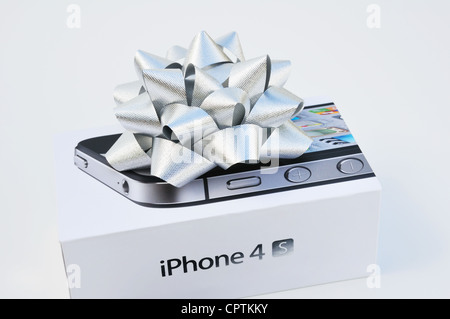 iPhone gift wrapped Stock Photo - Alamy
