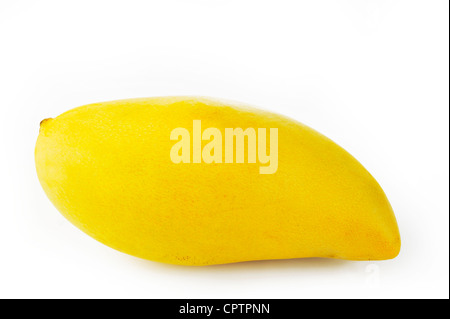 Ripe mango on a white background. Fresh mango. Close-up Stock Photo - Alamy