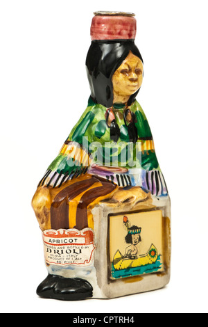 Vintage Italian ceramic liqueur bottle by Drioli Stock Photo - Alamy
