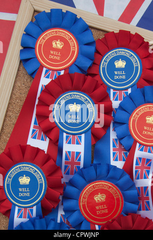 Well done rosettes, the Queen's Diamond Jubilee celebrations in Central ...