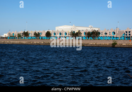 BBC Cymru Wales TV studios headquarters building, Central Square ...