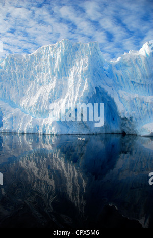 Iceberg Reflection Antarctica Stock Photo - Alamy