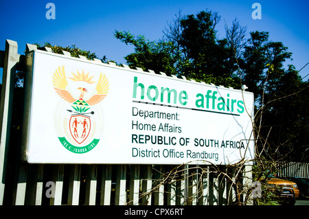 Sign of the Home Office government building in Central London UK Stock ...