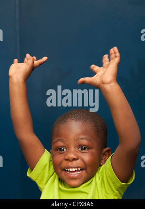 Nursery school children in a creche of the calibre factory at a summer ...