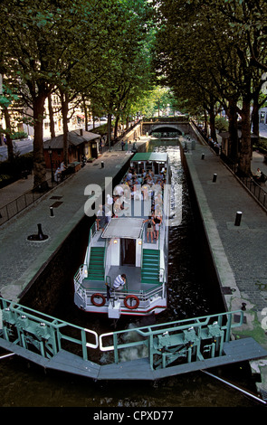 France, Paris, Canal Saint Martin Stock Photo - Alamy