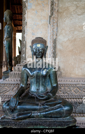 the Haw Pha Kaeo Temple in the city of Vientiane in Laos in the ...