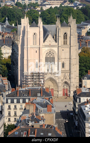 The Cathedral Saint-Pierre of Nantes. Loire-Atlantique. Pays de la ...