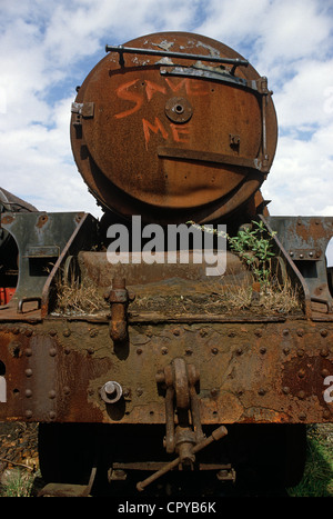 Barry Steam Train Graveyard, South Wales, 1980s Stock Photo - Alamy