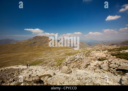 Scafell Pike 977 mtr High On The Mountain Summit Spectacular Views ...