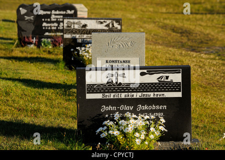 Norway, Lofoten Islands, Flakstad cemetery Stock Photo - Alamy