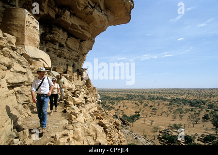 Mali, Dogon Country, Bandiagara Cliffs classified as World Heritage by ...