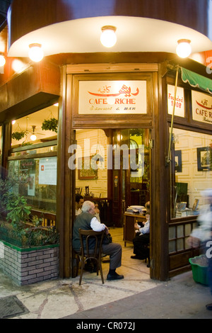 Cafe, Cairo, Egypt Stock Photo - Alamy