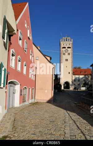 Bayertor, Bavarian Gate, Landsberg am Lech, Upper Bavaria, Bavaria ...
