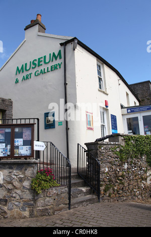 Tenby Museum and Art Gallery, Castle Hill, Pembrokeshire, Dyfed, Wales ...