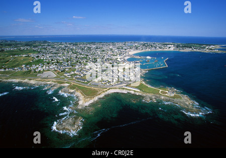 France, Morbihan, Presqu'ile de Quiberon, Quiberon, Port Haliguen ...