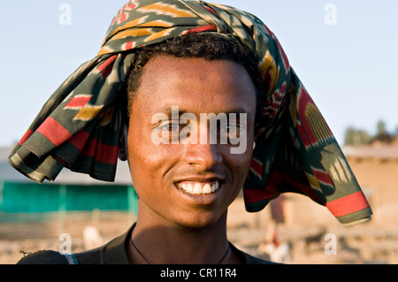 Ethiopia, city of Debark, at 2800 meters of altitude, very close to the ...