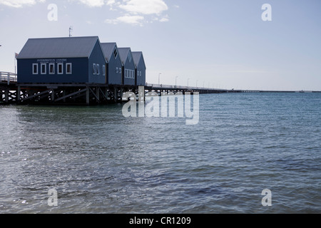 Busselton Jetty, Western Australia is the second longest wooden jetty ...