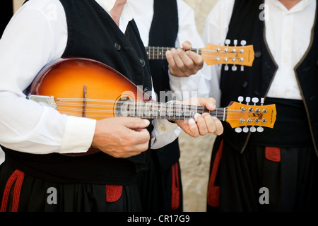 Croatia, Dalmatia, Dalmatian Coast, Cilipi, Konavle folk dance Stock ...