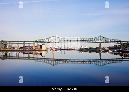Tobin Memorial Bridge Stock Photo - Alamy