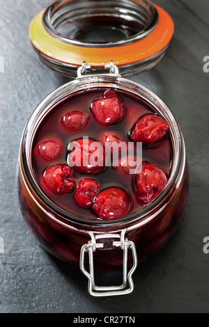 cherries in pot Stock Photo - Alamy