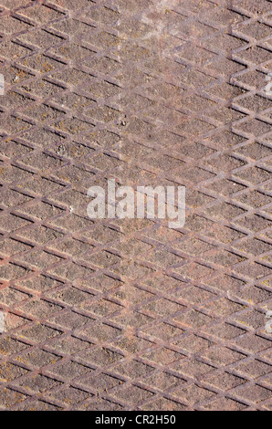 Rusty old steel bridge crossing river in southwest desert Stock Photo ...