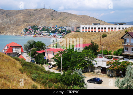 Ordzhonikidze (settlement of Feodosiya), Crimea, Ukraine Stock Photo ...