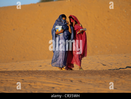 Mauritania, Adrar Region, Chinguetti, the seventh most holy city of ...