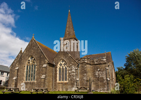 Church of St. Edmund Kingsbridge, South Hams Devon England Stock Photo ...