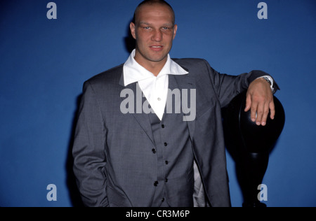 Schulz, Axel, * 9.11.1968, German boxer, portrait, Dortmund, 1997 Stock ...