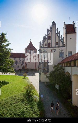Hohes Schloss, Fuessen, Allgaeu, Bavaria, Germany Stock Photo - Alamy