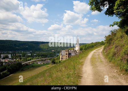 Schloss Arenfels Castle, Bad Hoenningen, Rhineland-Palatinate, Germany ...