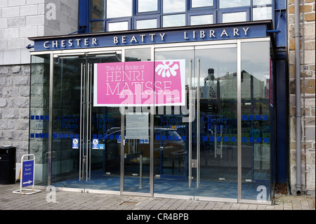 Republic of Ireland, Dublin, Chester Beatty Museum at the castle garden ...