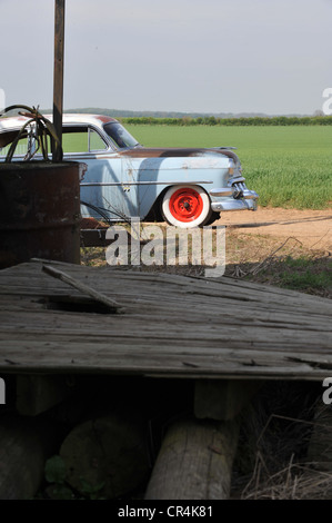 Rat look 1954 Chevrolet Bel air classic sun bleached American car ...