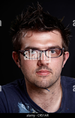 Ian Cook of Pop Bang Colour pictured at his studio in Gaydon. Ian ...