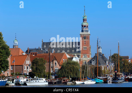 the city of leer in frisia Stock Photo - Alamy
