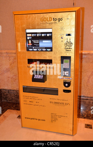 Gold to Go vending machine in Burj Khalifa in Dubai United Arab ...