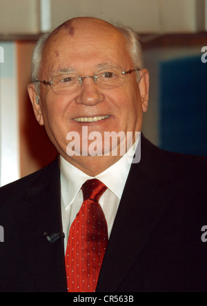 Gorbachev, Mikhail, * 2.3.1931, Soviet politician (KPdSU), half Stock ...