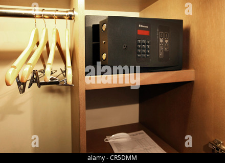 Personal safe in hotel room Stock Photo: 131248560 - Alamy