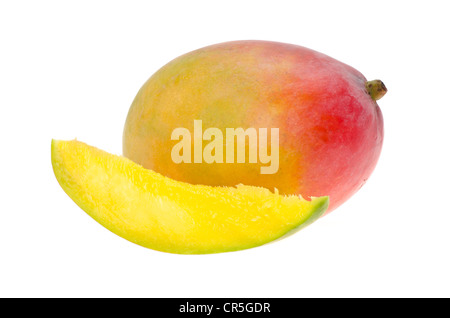 Cross-section of mango Stock Photo - Alamy