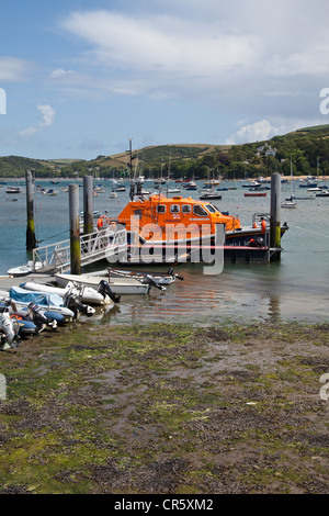 RNLI lifeboat ,Salcombe Harbour, South Devon, England, United KIngdom ...