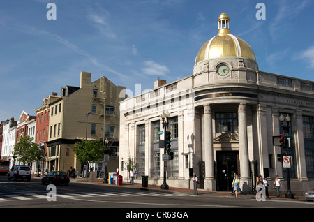 United States, Washington, DC, Georgetown, Old Stone House, oldest pre ...