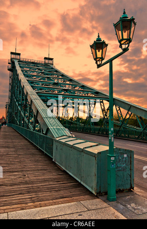 Blaues Wunder, Blue Wonder, historical bridge between Loschwitz and ...