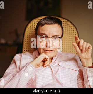 Christa Reinig, 1973 Stock Photo - Alamy